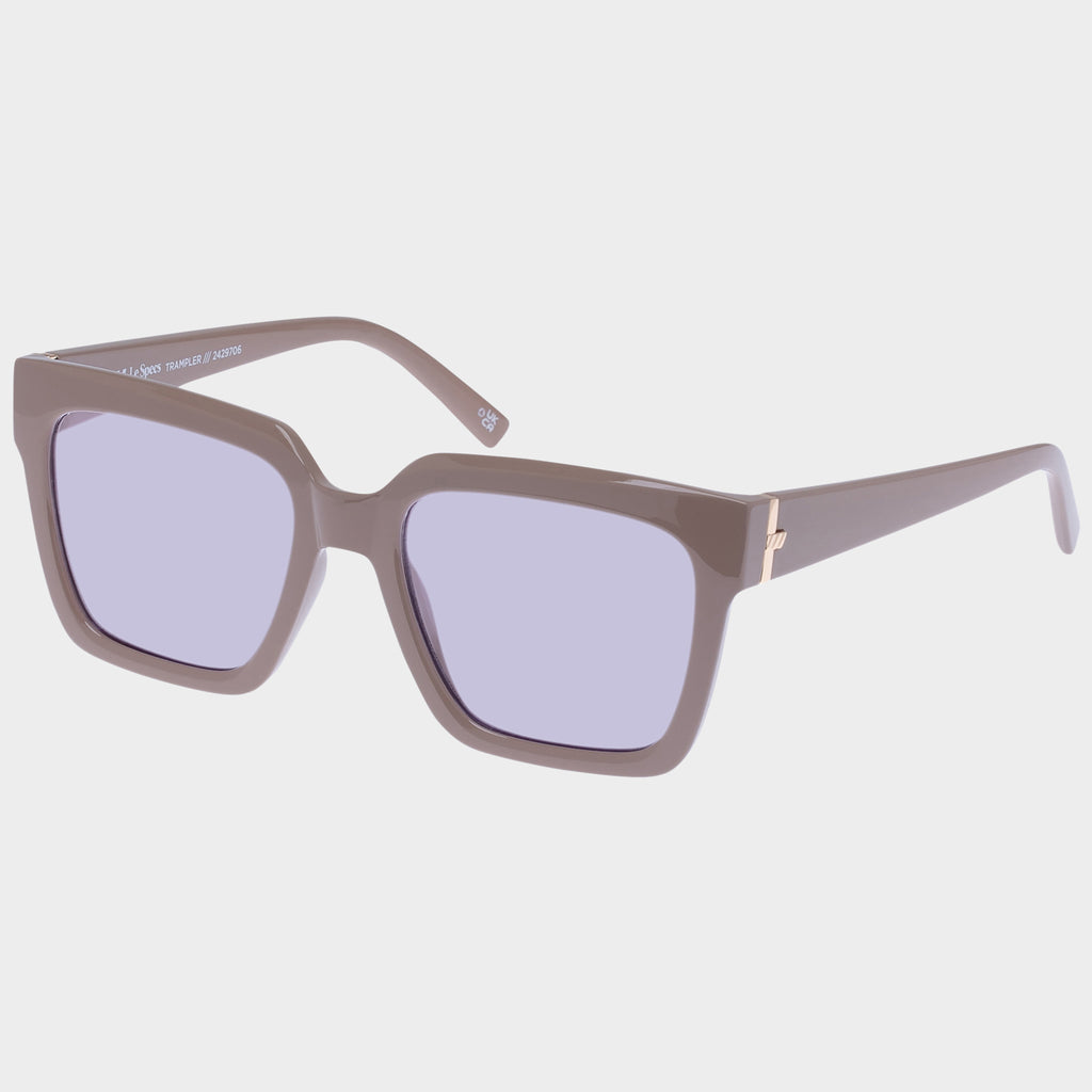 Trampler Putty Female Square Sunglasses | Le Specs