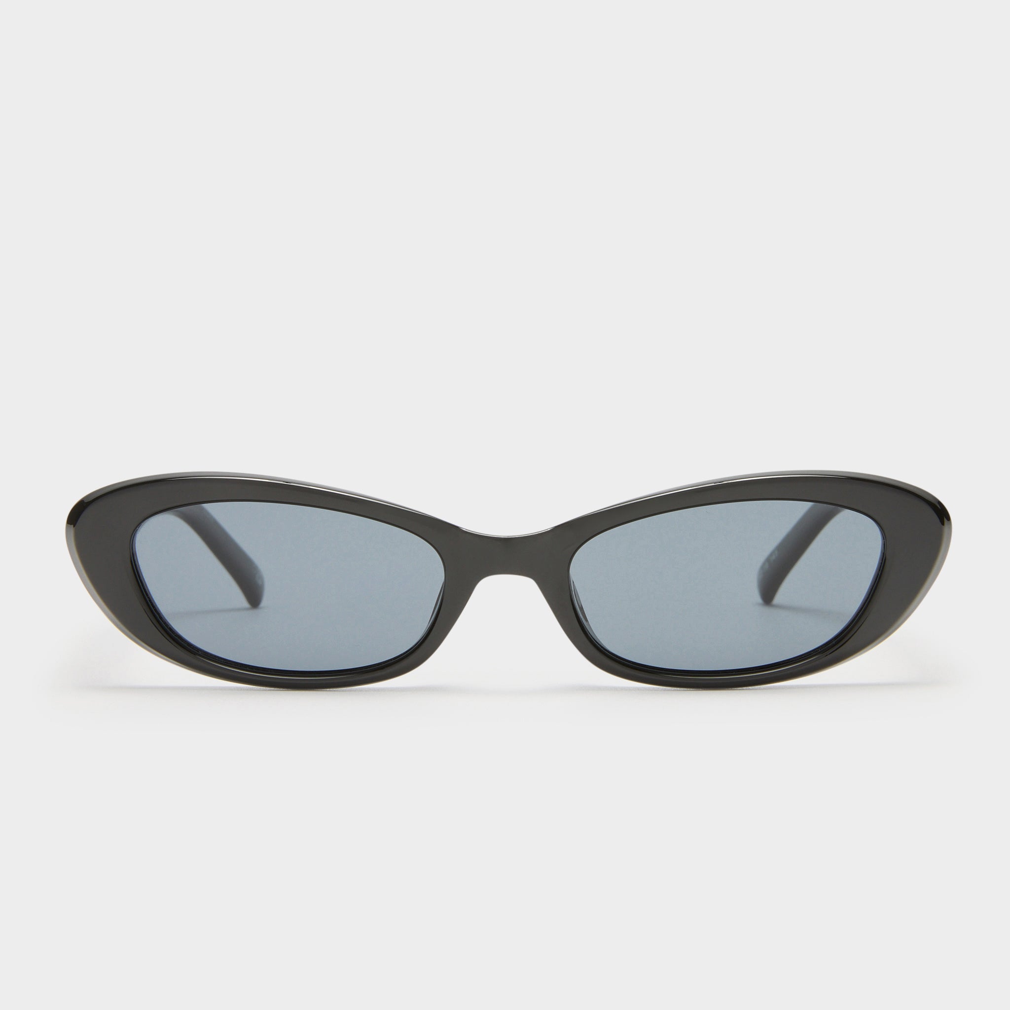 Bamboozler Black Female Rectangle Sunglasses | Le Specs