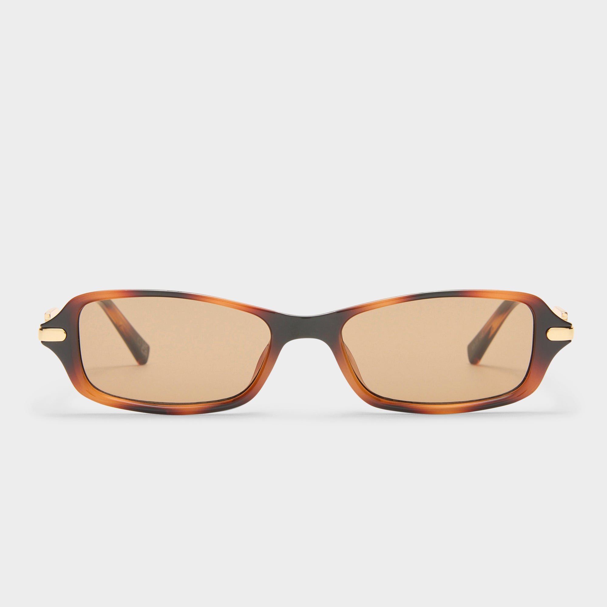 Bamboozler Black Female Rectangle Sunglasses | Le Specs