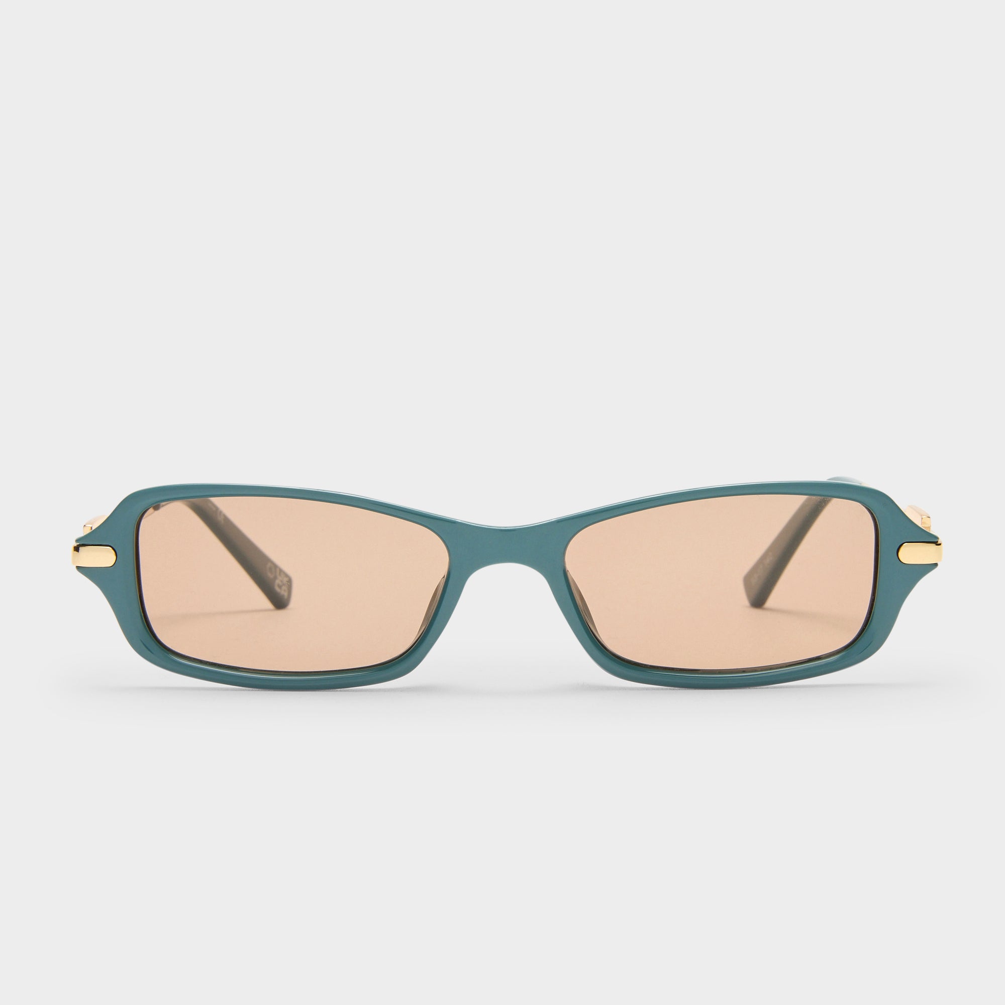 Bamboozler Black Female Rectangle Sunglasses | Le Specs