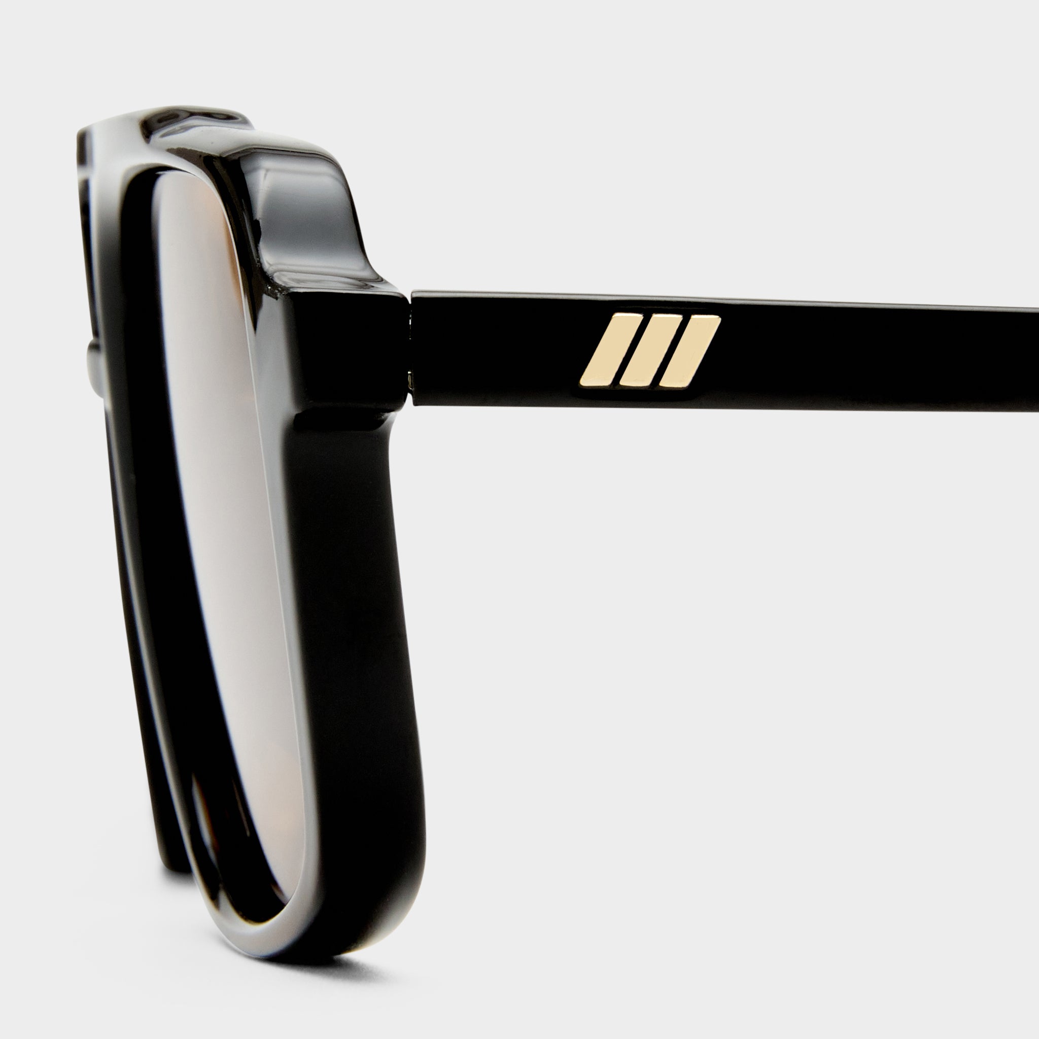 Le Gars Black Uni Sex Aviator Sunglasses Le Specs