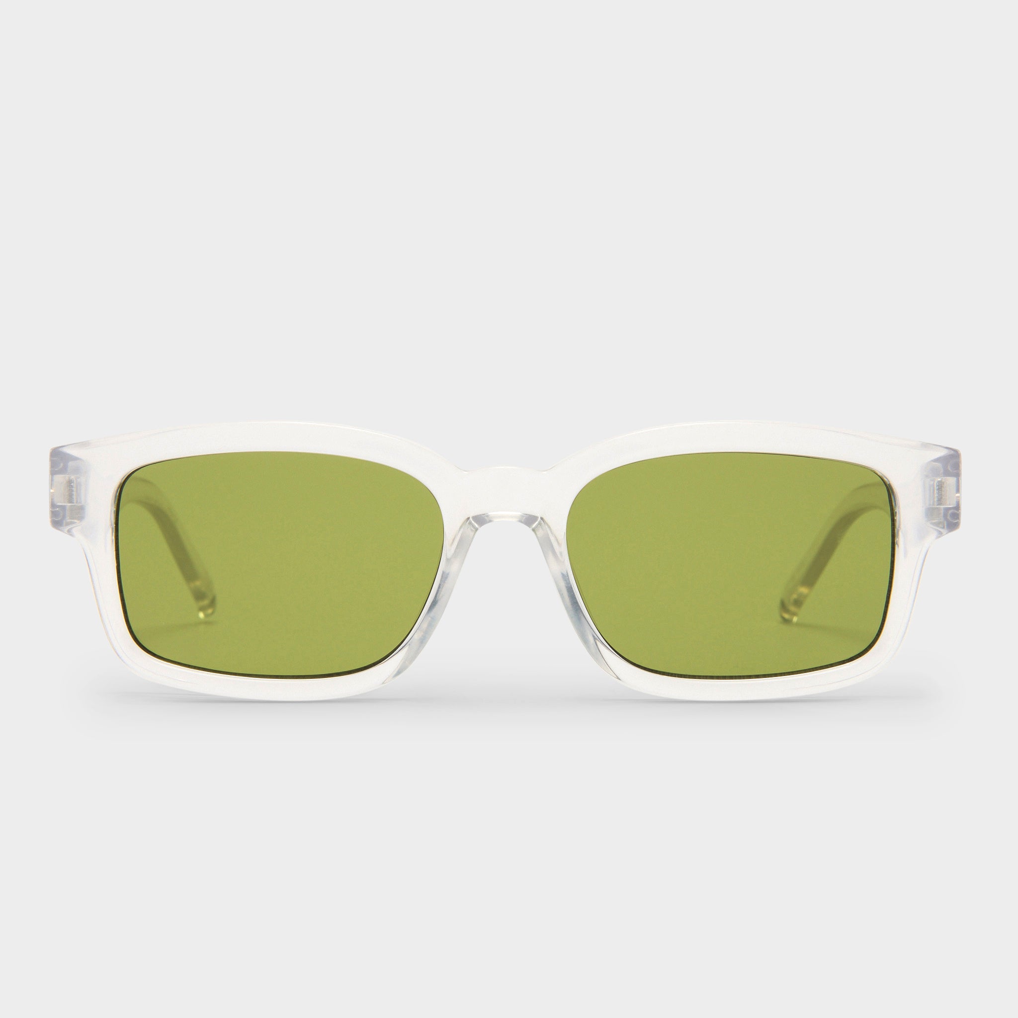 Recarmito Crystal Clear Uni Sex D Frame Sunglasses Le Specs