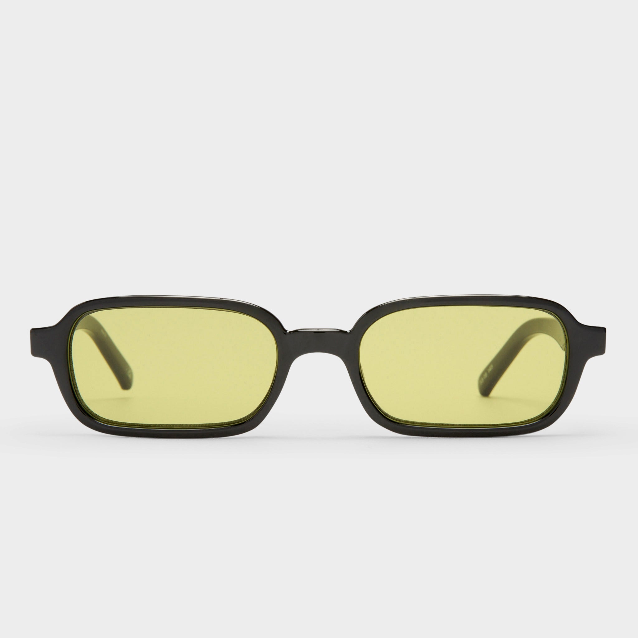 Pilferer Black Uni-Sex Rectangle Sunglasses | Le Specs