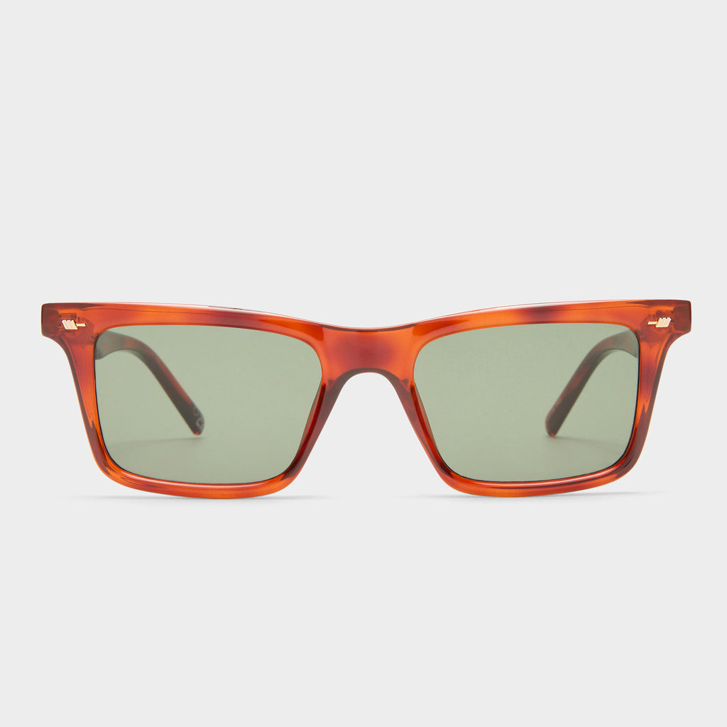 Broski Toffee Tort Male D-Frame Sunglasses | Le Specs
